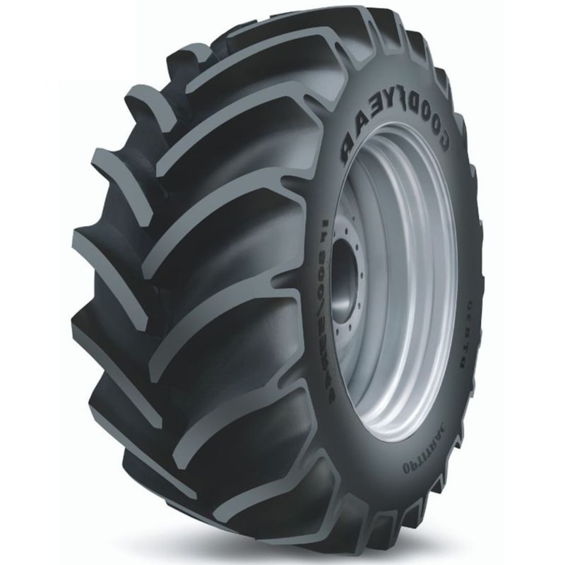 Pneu Aro 42 Goodyear 620/70R42 166A8 TL R1W Optitrac - Tristão Pneus